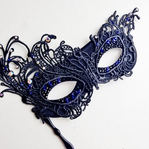 Stick Masquerade Masks Stick Masks Hand Held Mask Stick - Etsy