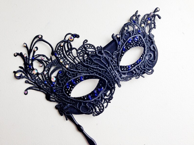 Stick Masquerade Masks Stick Masks Hand Held Mask Stick | Etsy