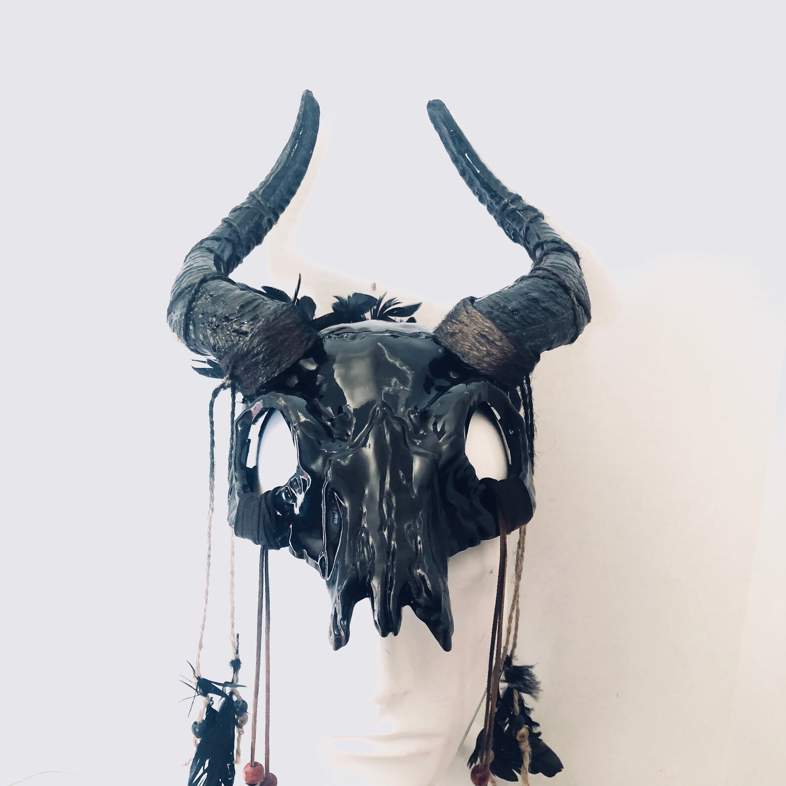 Wicker Man Skull Headdress Gaelic Festival Samhain Pagan - Etsy