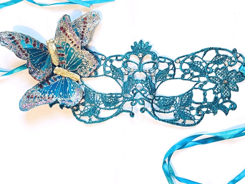 Butterfly Venetian Mask, Butterfly Masquerade Mask, Elegant and ...