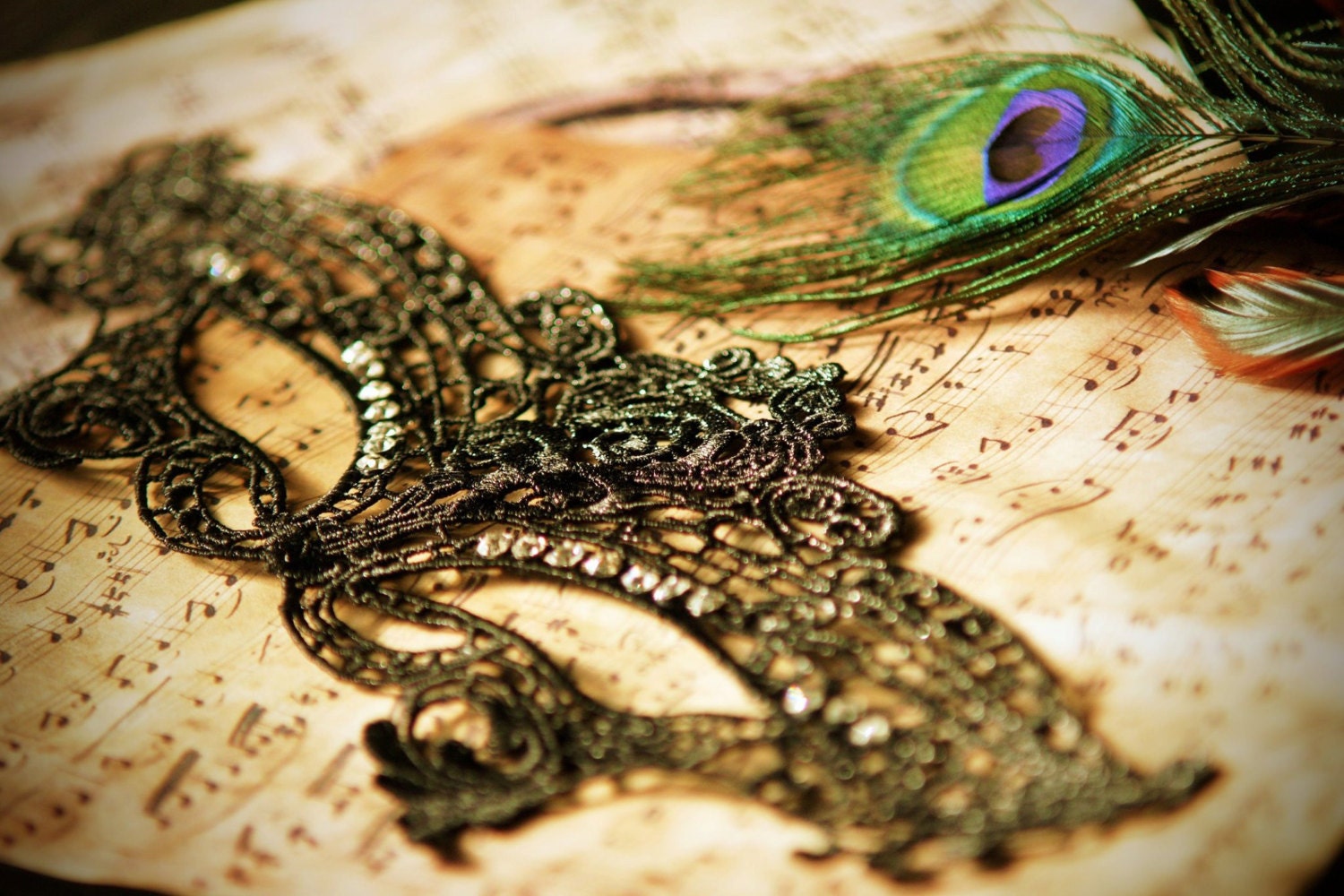 Masquerade Mask Women Rhinestone Eye Mask Gold Lace Mask | Etsy