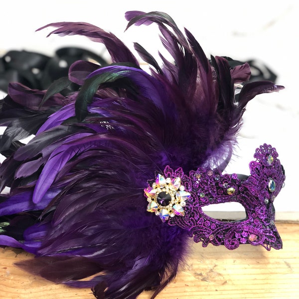 Purple Mask - Etsy