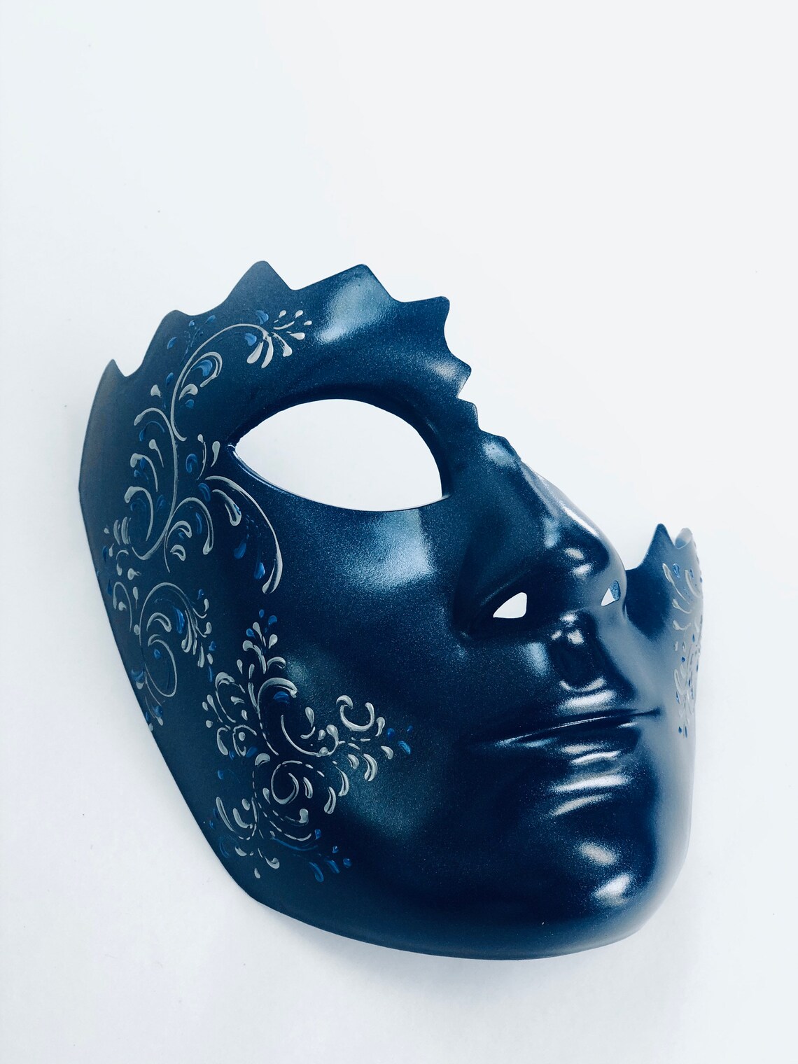 Volto Masquerade Mask Shield Larva Citizen Mask Venetian - Etsy