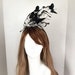 Butterfly Crown Headdress Fascinator Derby Hat Butterfly Headpiece Tea ...