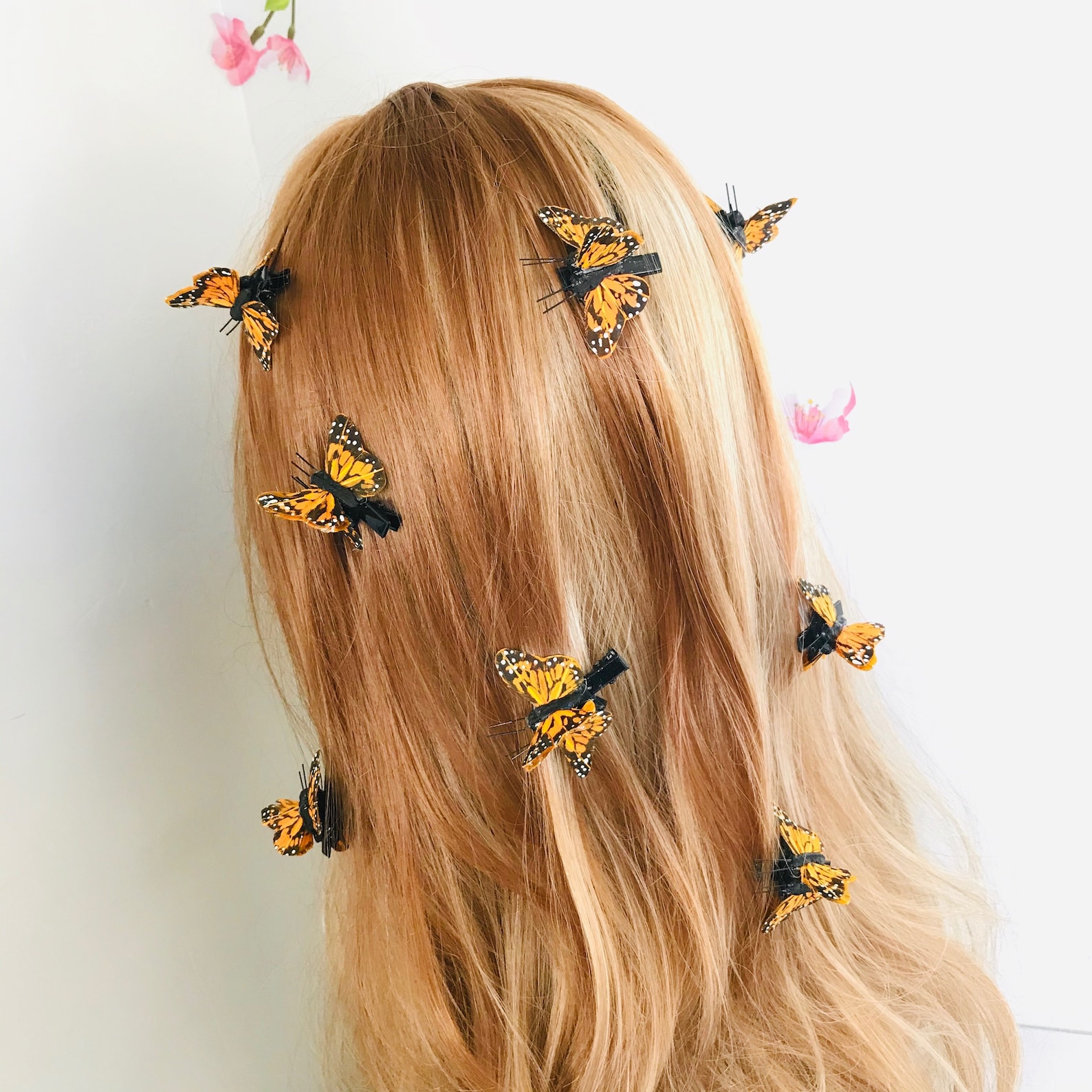 Small Butterfly Hairclips Kids Butterfly Hairpieces - Etsy