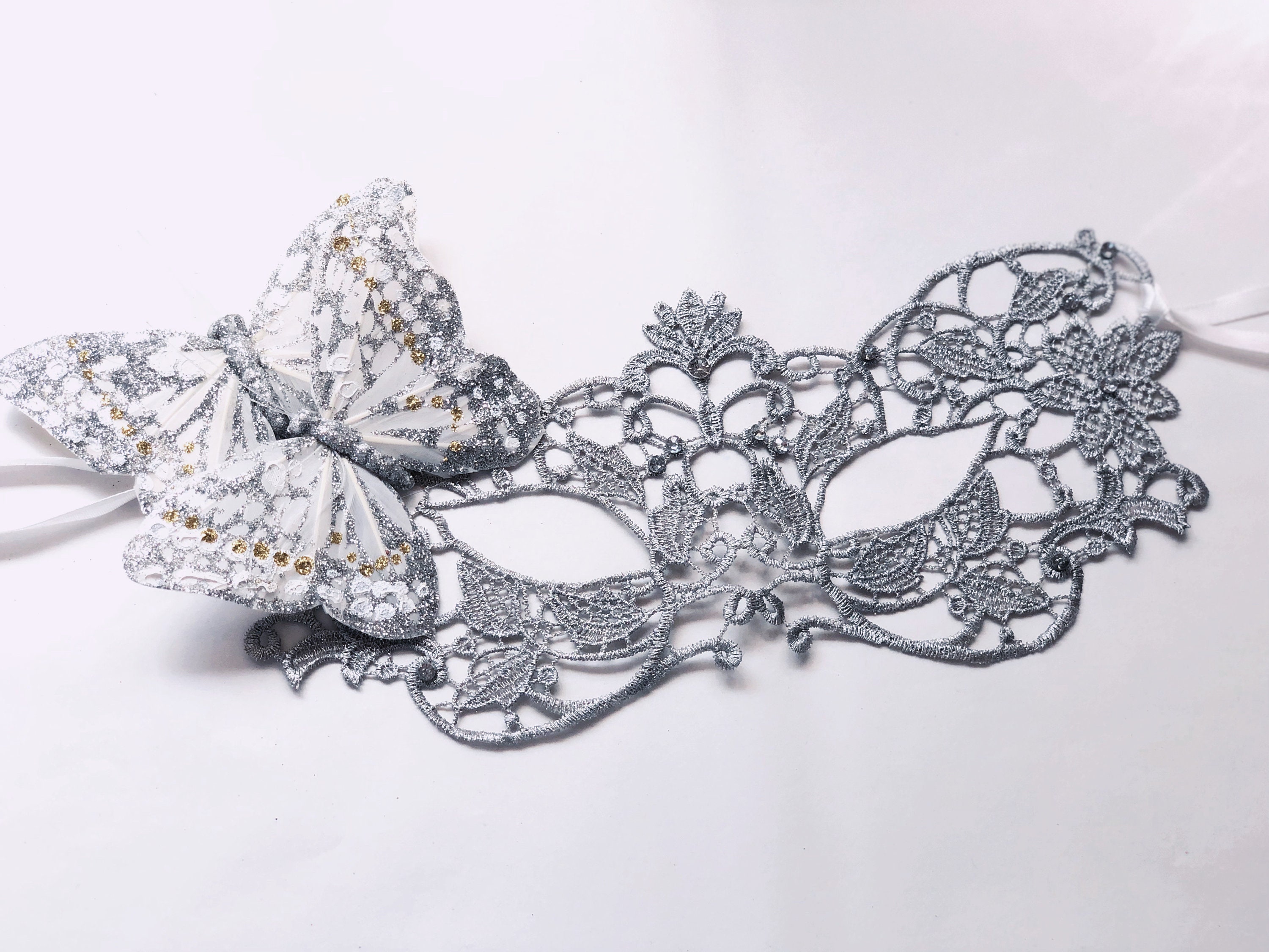Butterfly Venetian Mask, Butterfly Masquerade Mask, Elegant and ...