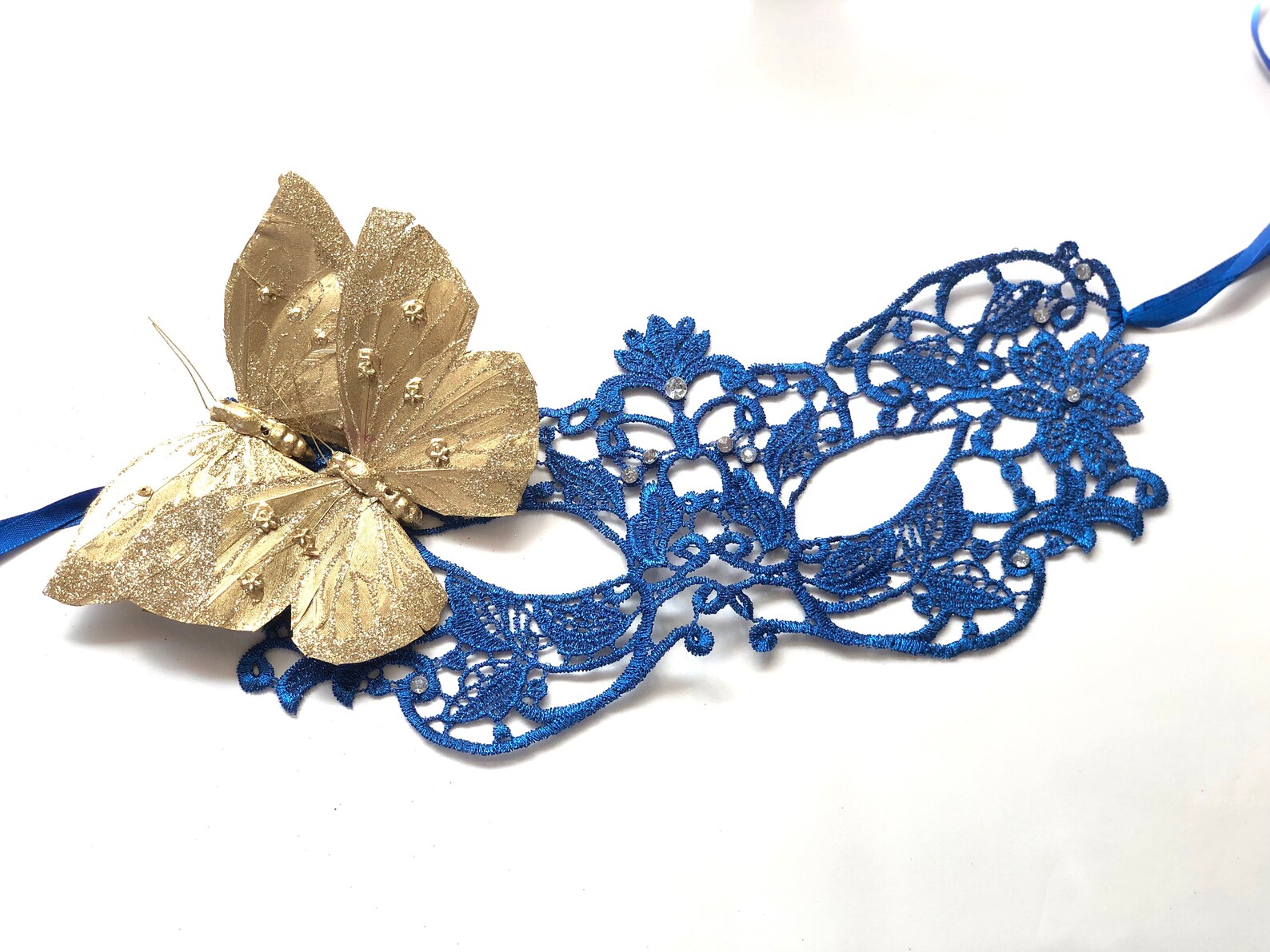 Butterfly Venetian Mask, Butterfly Masquerade Mask, Elegant and ...