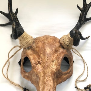 Pagan Skull Witch Skull Headdress Samhain Witch Headdress, Gaelic ...