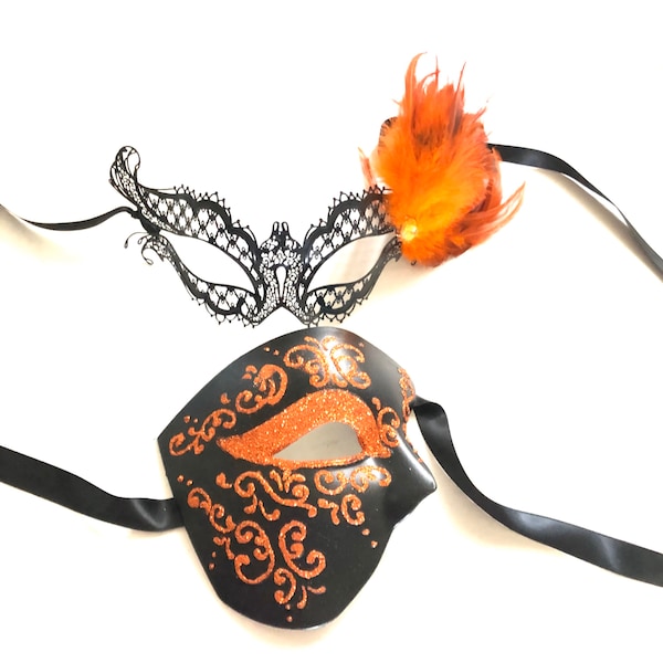 Orange Mask - Etsy