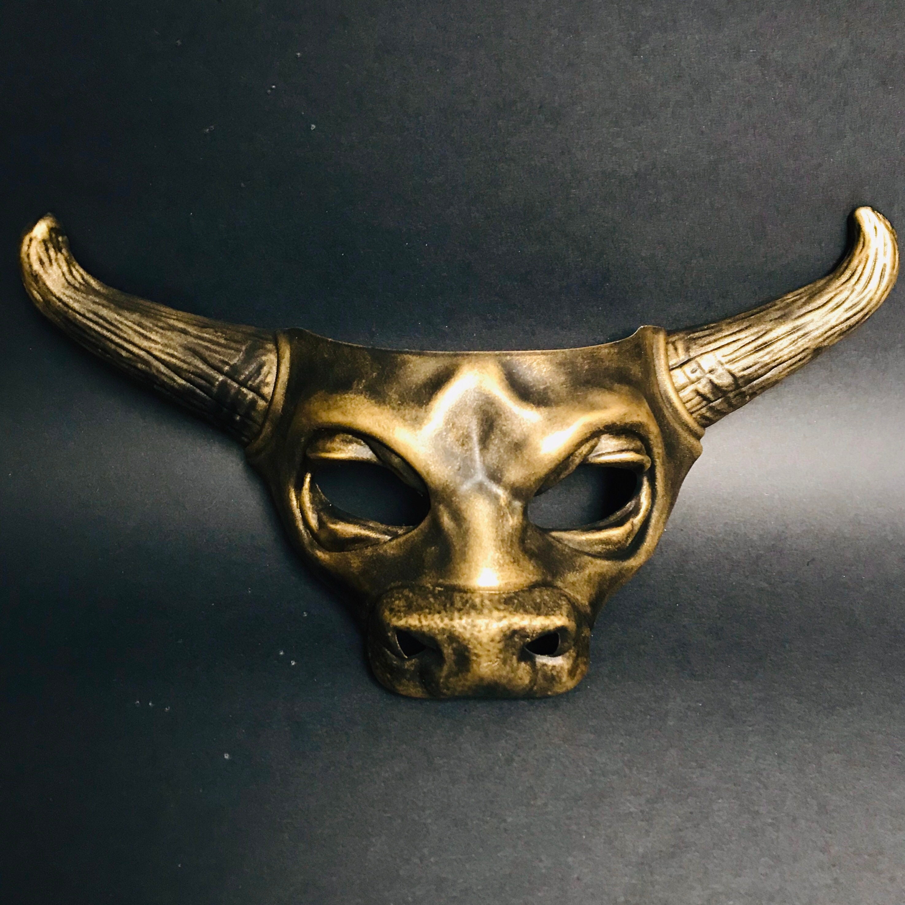 Masquerade Mask Bull Horn Mask Halloween Rodeo Mask Halloween - Etsy UK