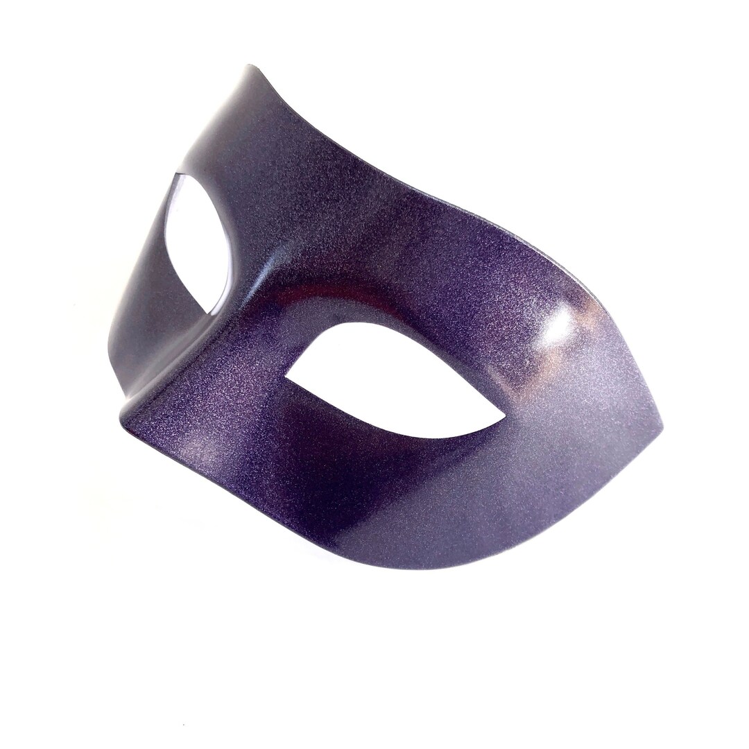 Men Masquerade Mask Purple Venetian Masked Ball Masks Men Wedding Masks ...
