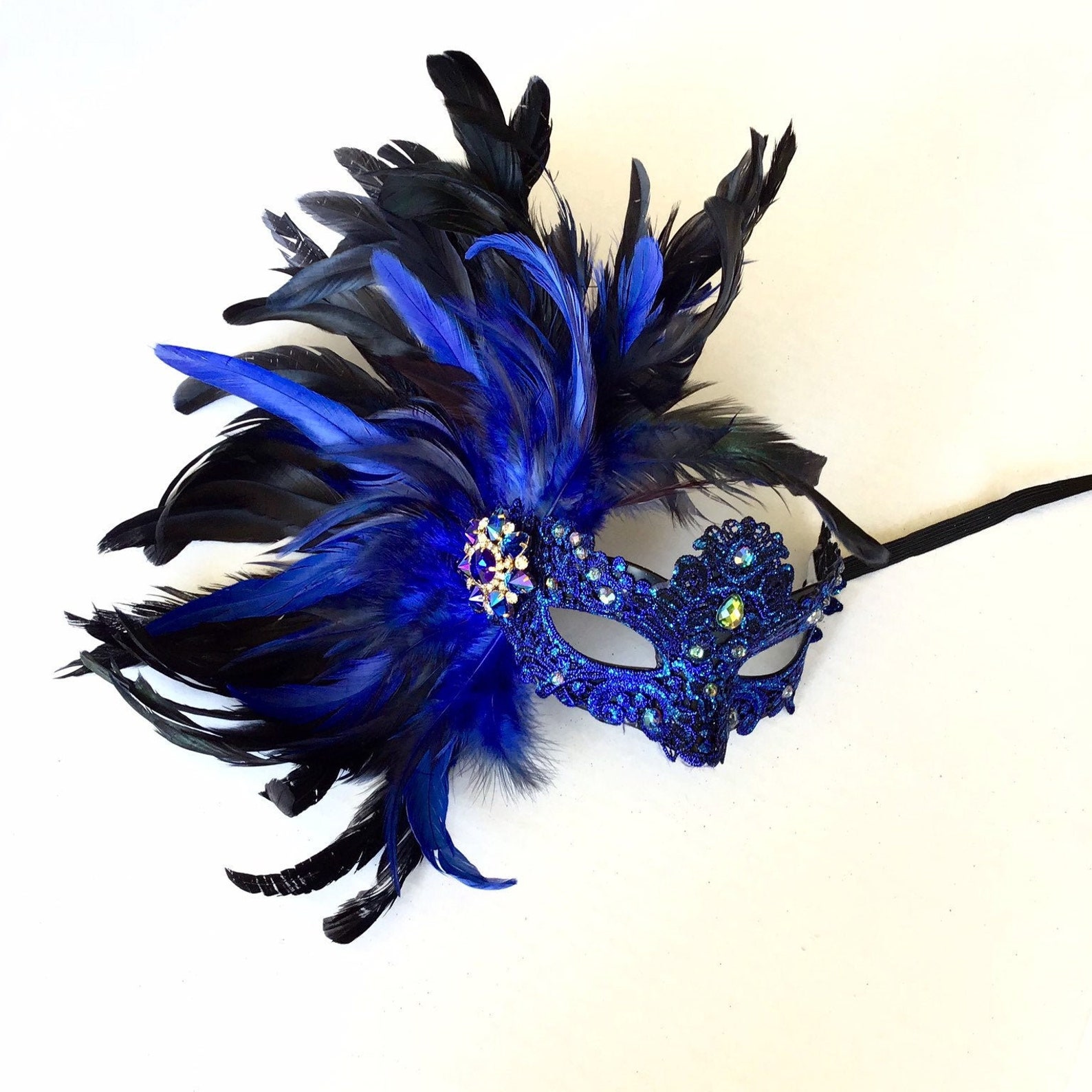 Blue Rio Carnival Mask Brazilian Carnival Mask Venetian - Etsy