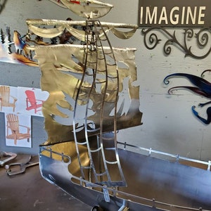 Pirate Ship Firepit!!! - Etsy