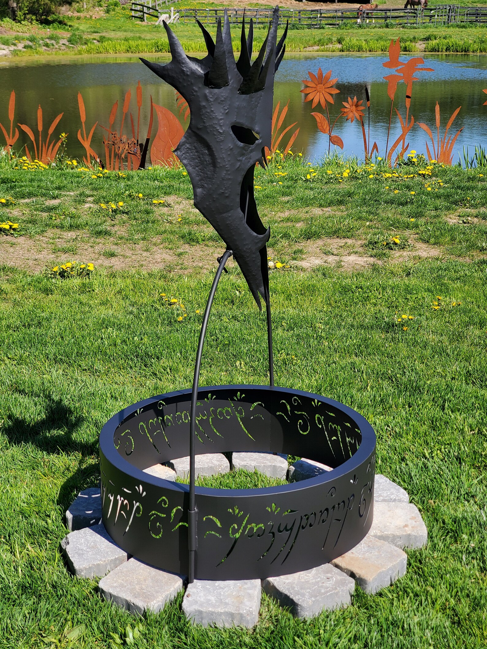 Original One Ring Witch King Firepit - Etsy