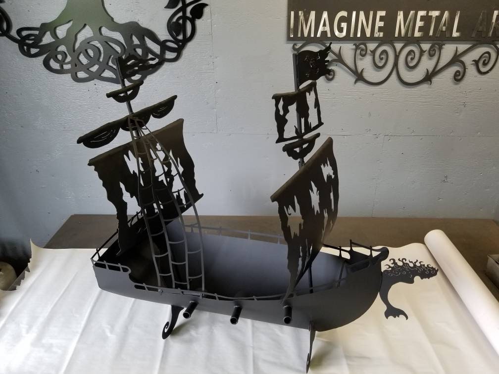 Pirate Ship Firepit!!! - Etsy
