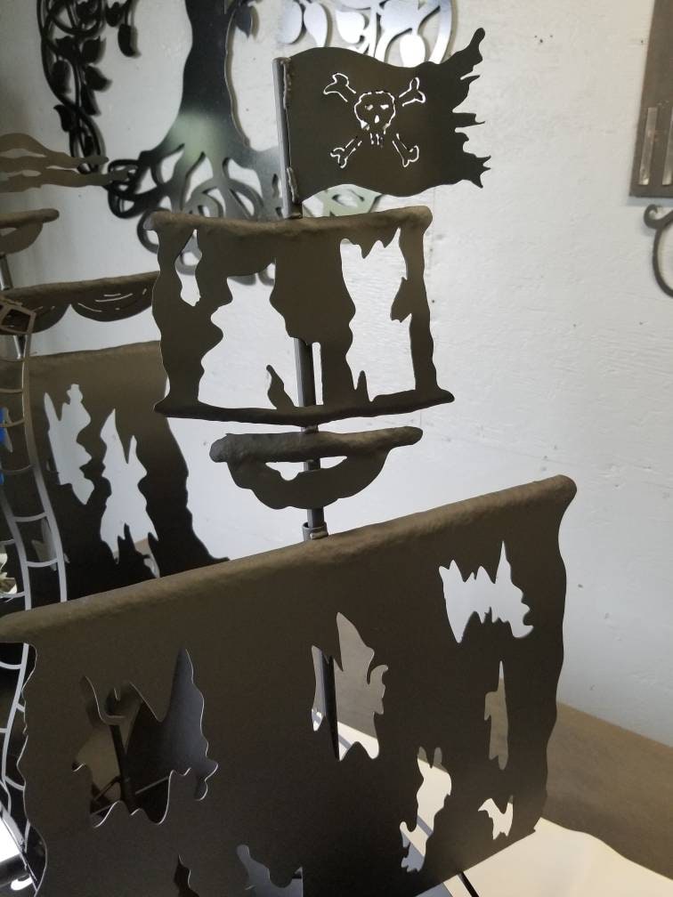 Pirate Ship Firepit!!! - Etsy