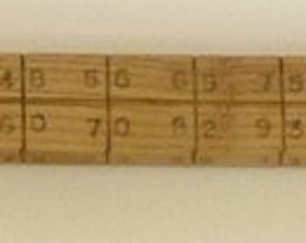 Vintage Lumber Board Rule Scale Stick Tool Antique Primitive | Etsy
