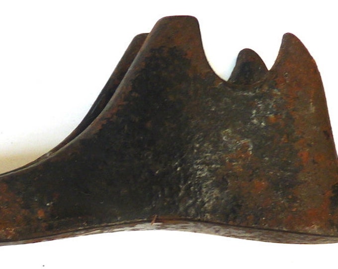 Antique Child's Cast Iron Shoe Last Form Victorian Cobbler Leather ...