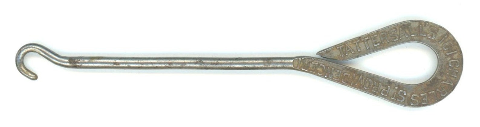 Tattersall's Vintage Victorian Button Hook Advertising Providence Rhode ...