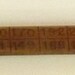 Antique Lumber Board Log Rule Measure Stick NH Eaton Norton Primitive ...