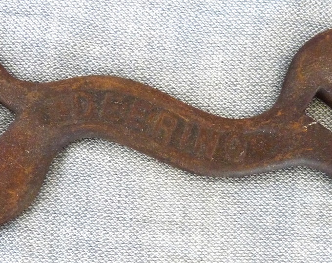 Deering Antique S Wrench Tool Farm 7 1/2 " - Etsy