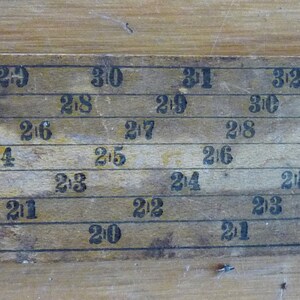 Antique Primitive Sanborn Logging Ruler Bristol NH Lumber Measure - Etsy