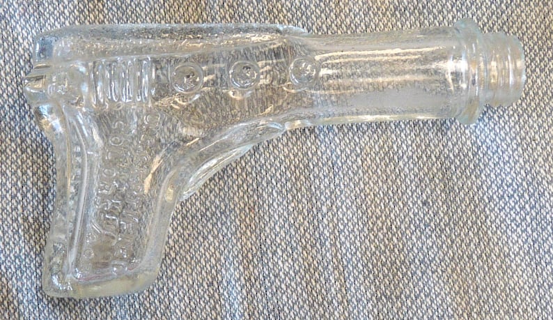 Antique Vintage Glass Pistol Candy Container Gun Collectible ...