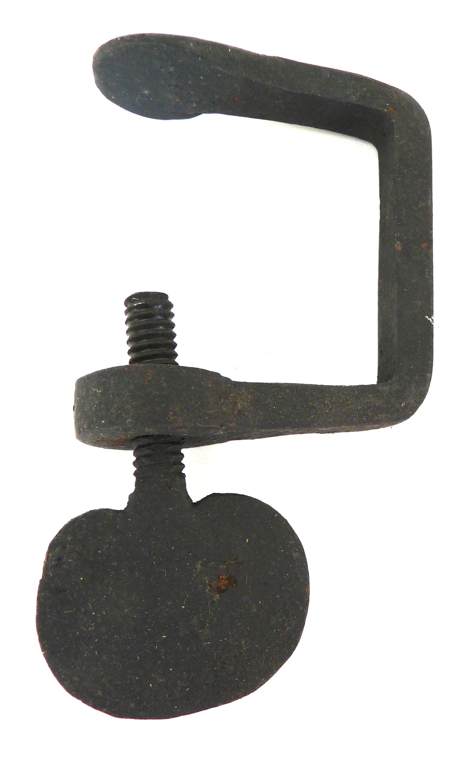 Antique Primitive Blacksmith Hand Forged C Clamp Tool Heart - Etsy