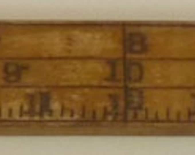 Vintage Lumber Board Rule Scale Stick Tool Antique Primitive Measure - Etsy