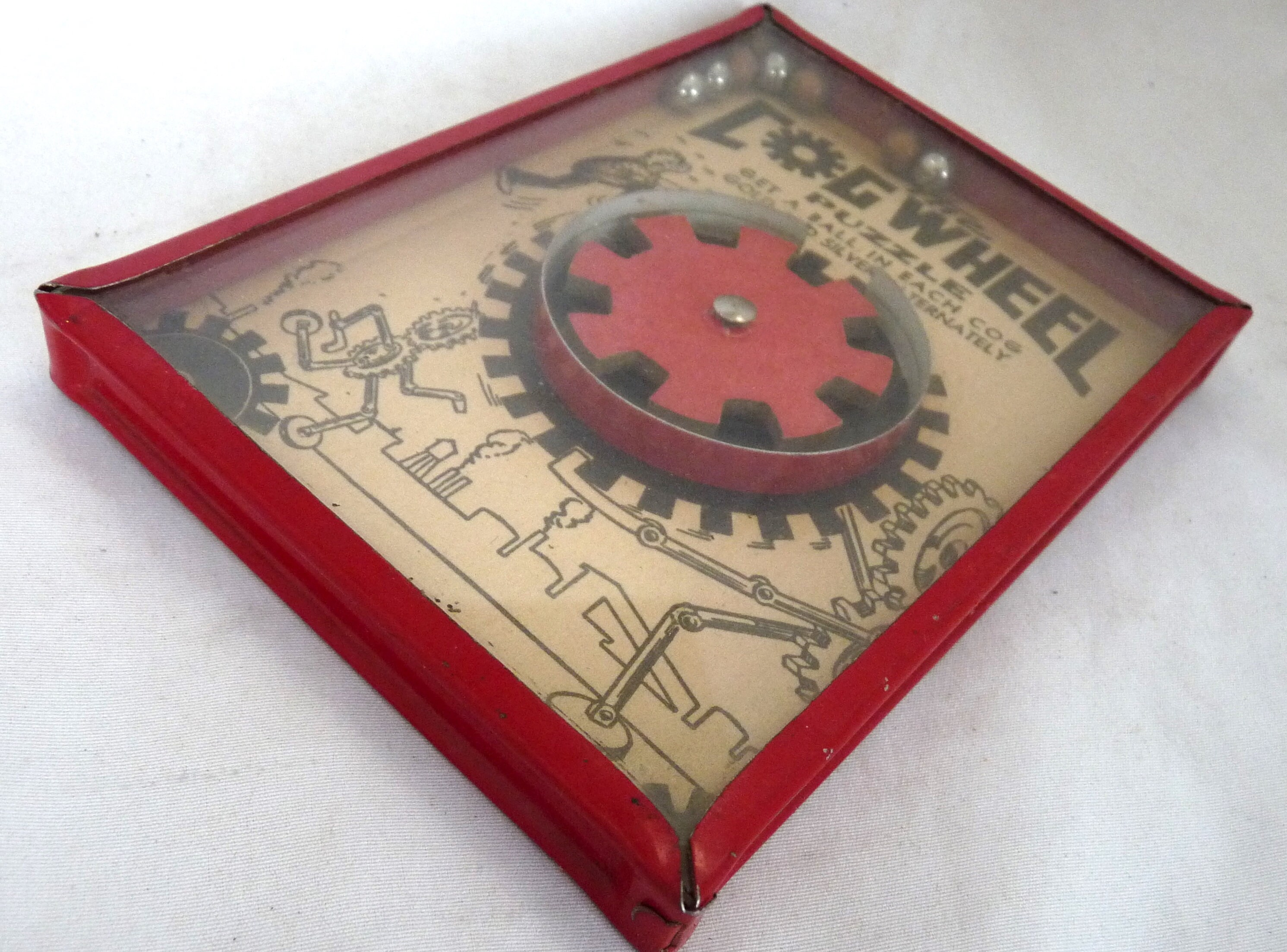 Antique Cogwheel Puzzle Toy Dexterity Game Children Vintage - Etsy