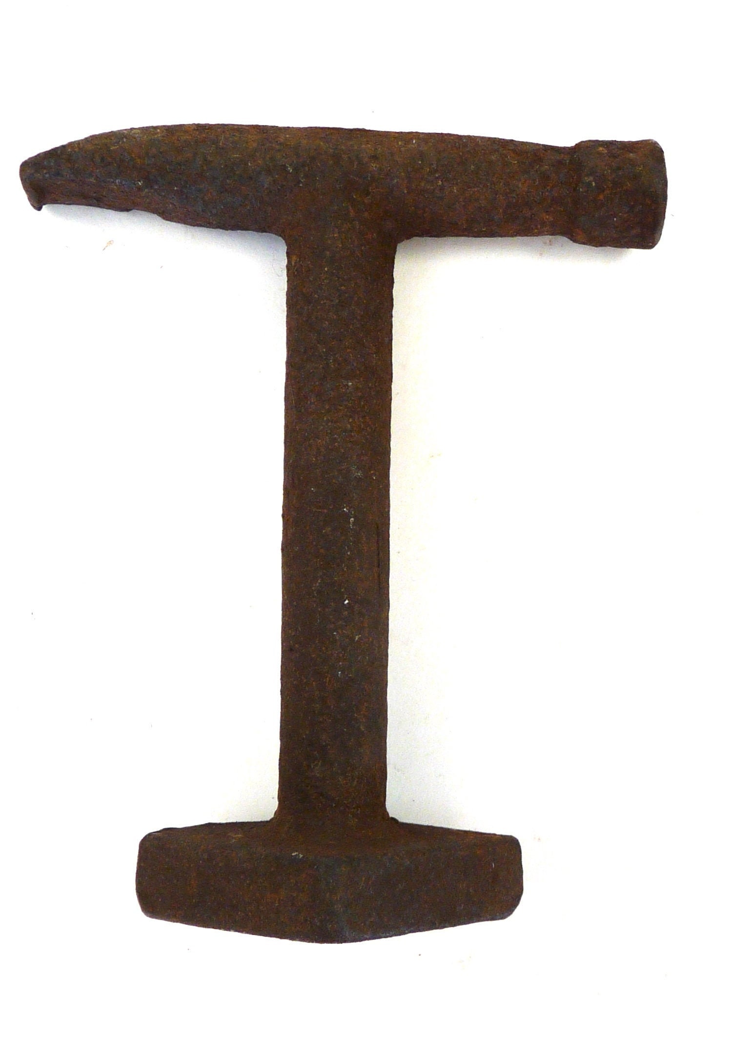 Antique Primitive Cast Iron Blacksmith Horse Snow Knocker Hammer Multi ...