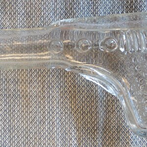 Antique Vintage Glass Pistol Candy Container Gun Collectible ...