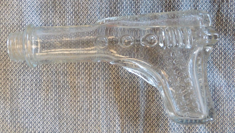 Antique Vintage Glass Pistol Candy Container Gun Collectible ...