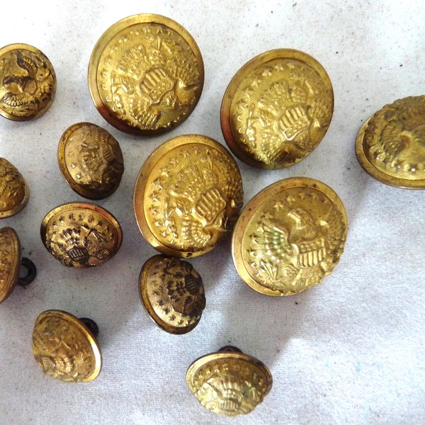 Brass Indian Buttons - Etsy