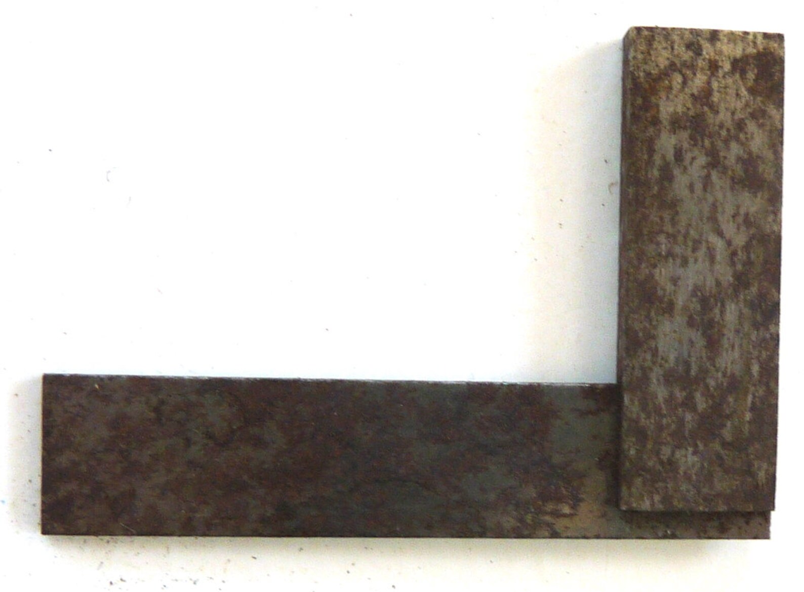 Antique Small Steel Square Measuring Tool Leather Working Metal Crafts ...