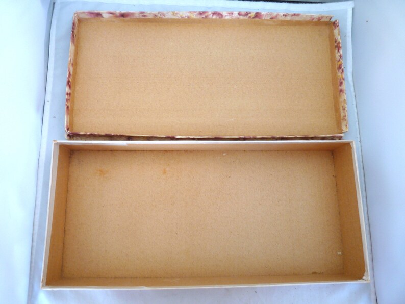 Antique Art Nouveau Victorian Vanity Chocolate Box Real Photo Lady Rose ...