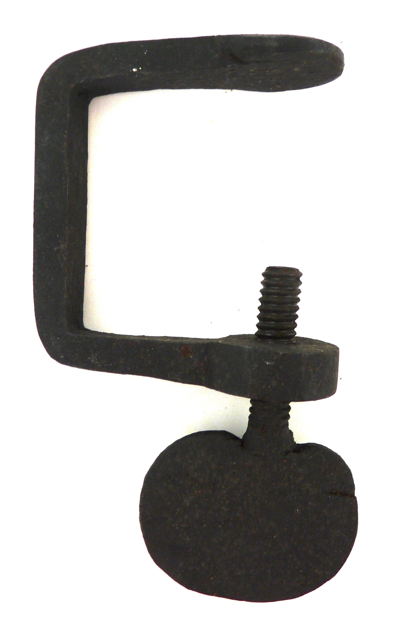 Antique Primitive Blacksmith Hand Forged C Clamp Tool Heart - Etsy