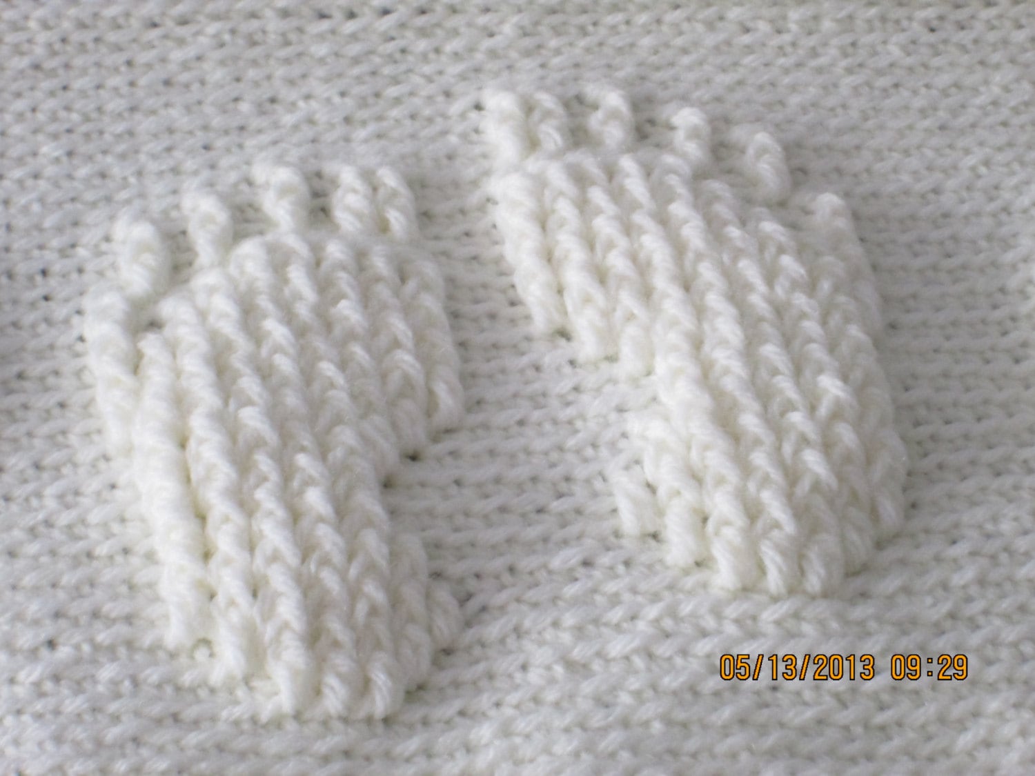 Crochet Baby Footprints Blanket Pattern - Etsy