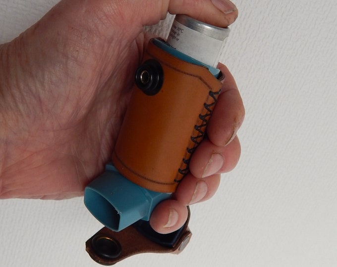 Fallout Inspired, Asthma Inhaler Pouch Sleeve. Biohazard, Handmade From ...