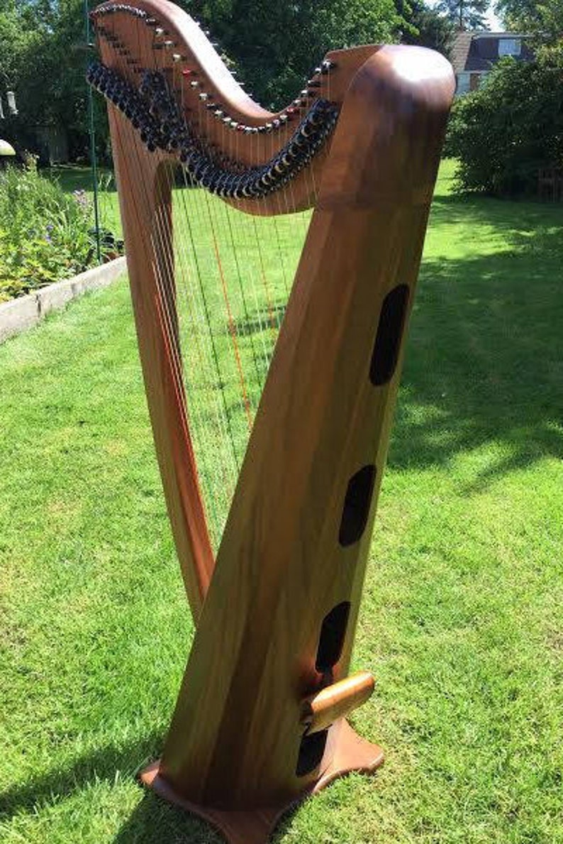 Harp tuning key leather case. Celtic Harp Key Irish harp - Etsy Nederland