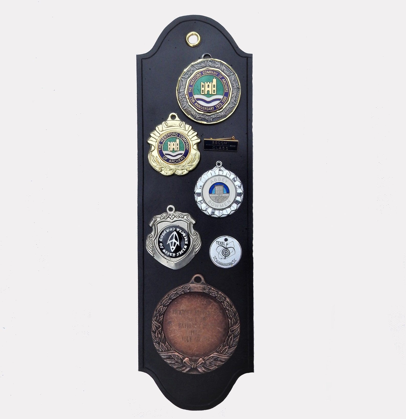 Leather Medal Hanger, Badge, Trophy, Pins, Awards Display, Handmade - Etsy