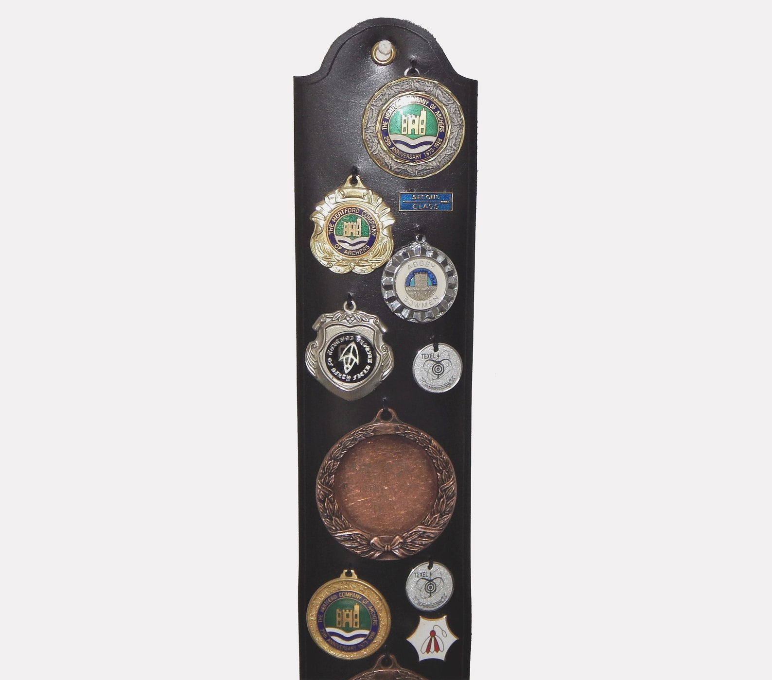 Leather Medal Hanger, Badge, Trophy, Pins, Awards Display, Handmade - Etsy