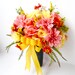 Spring Cemetery Arrangement, Cemetery Cone, Graveside Flowers, Mother's ...