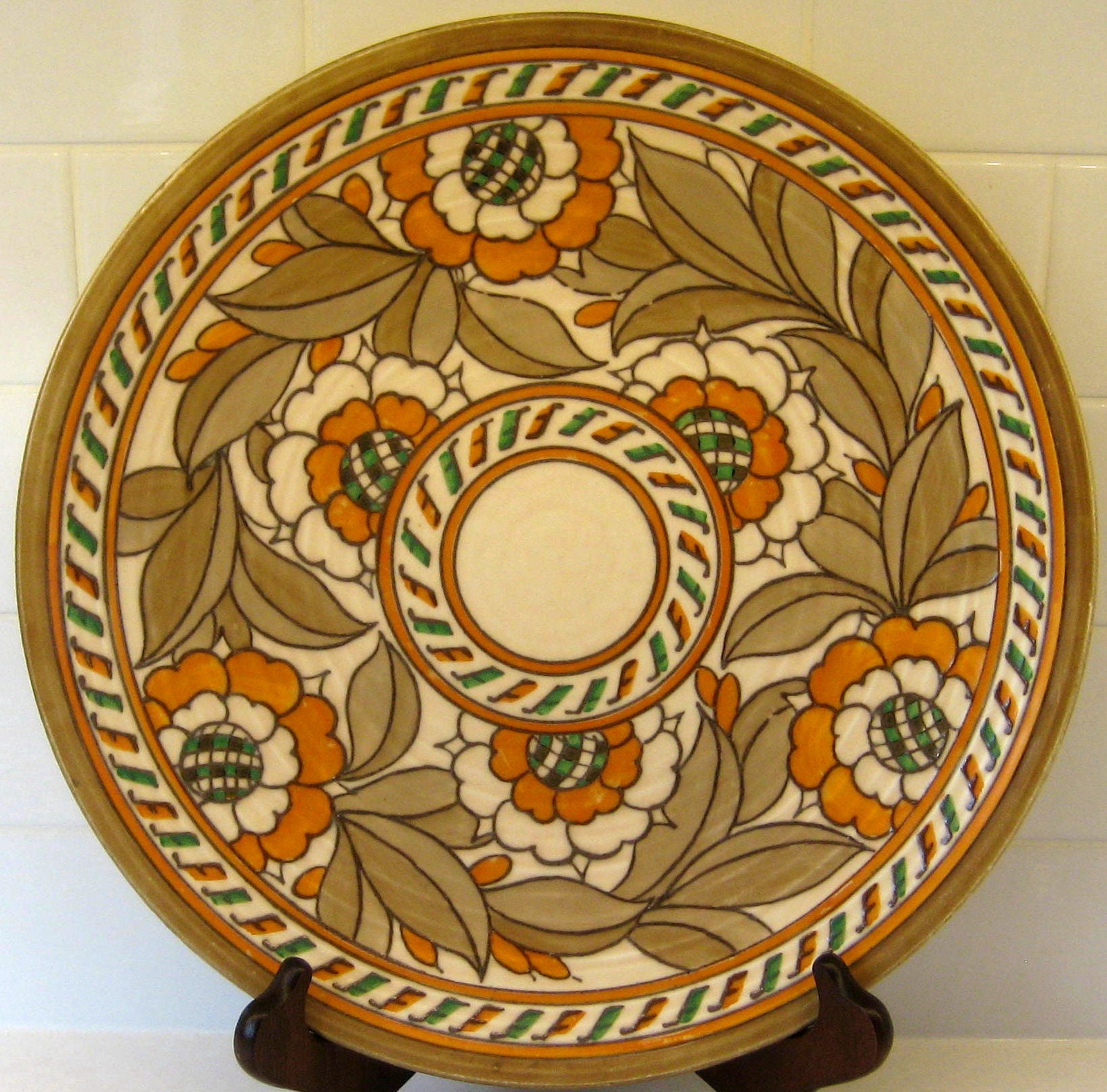 Art & Collectibles Fine Art Ceramics 1935 Charlotte Rhead Patch Pattern ...