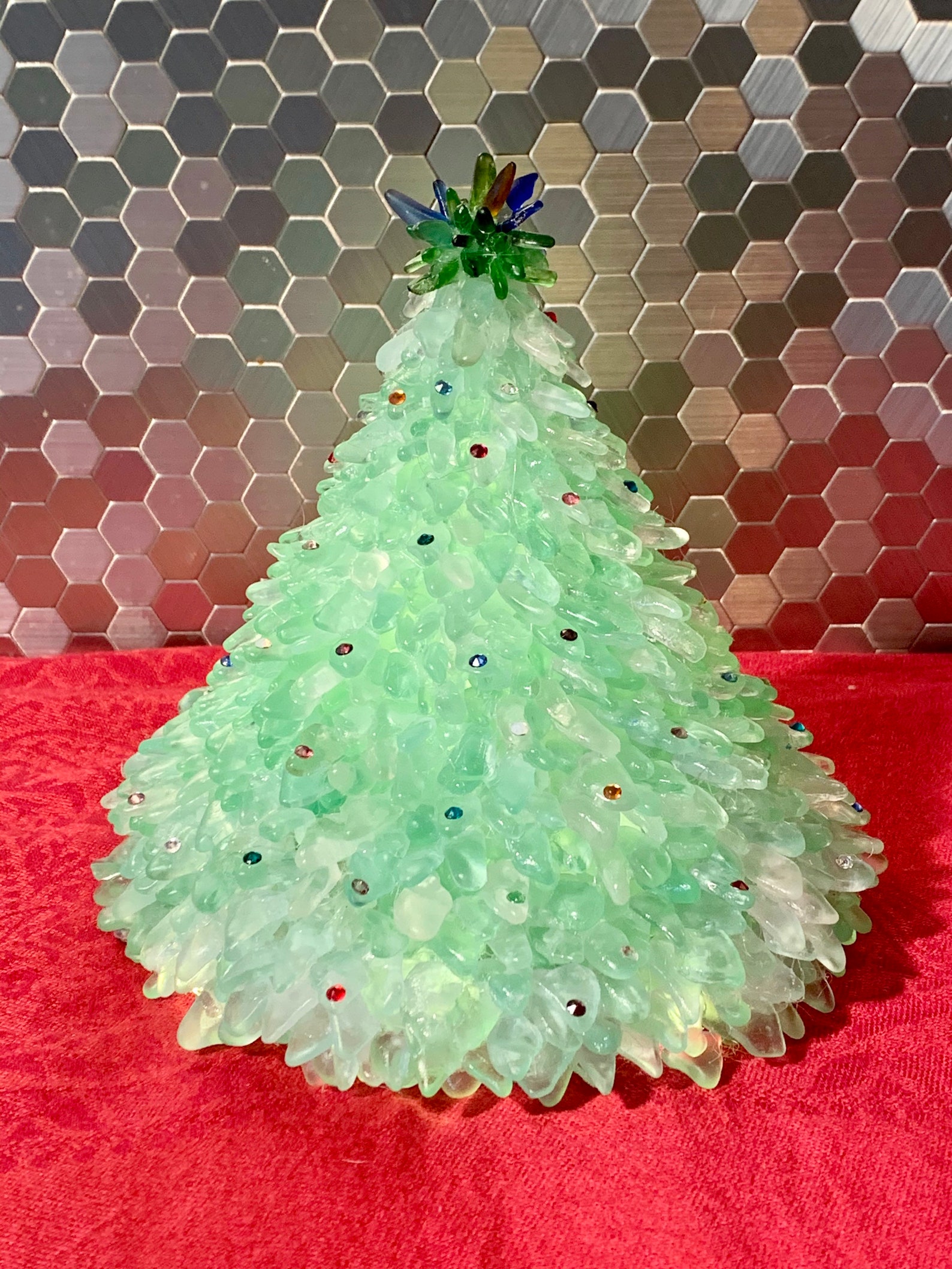 Sea Glass Christmas Tree - Etsy