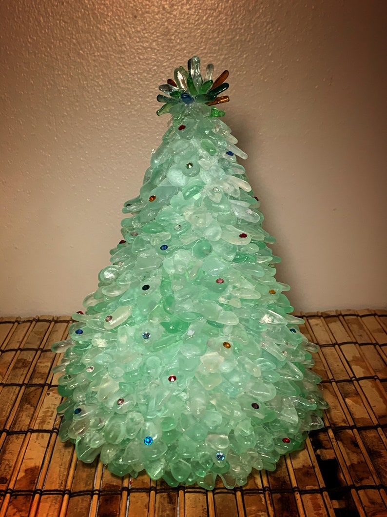 Sea Glass Christmas Tree | Etsy