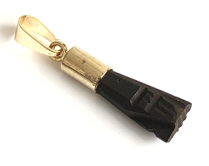 Mano De Azabache Genuine Azabache Jet Stone Pendant | Etsy