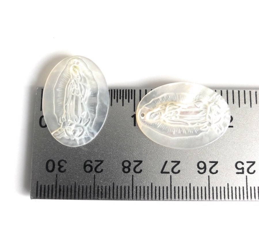 Our Lady of Guadalupe Medal, Virgen De Guadalupe, Mother of Pearl ...