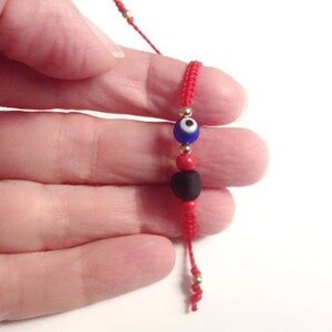 Newborn Baby Bracelet, Genuine Azabache Charm, Red String Newborn Evil ...