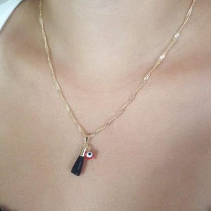 Mano De Azabache, Protection Charm Necklace, Genuine Azabache Pendant ...